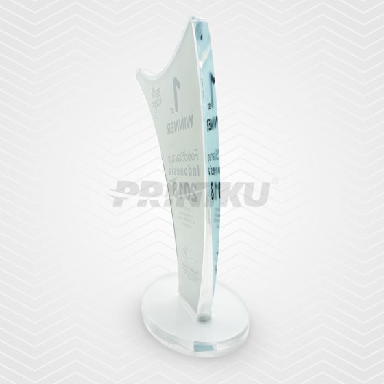 Plakat Akrilik Acrylic Vandel Tebal 1 cm A5 | Printku